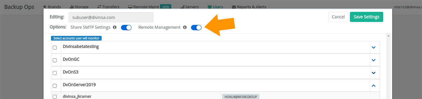 WholesaleBackup Web Console: Remote Manager – WholesaleBackup Knowledge ...
