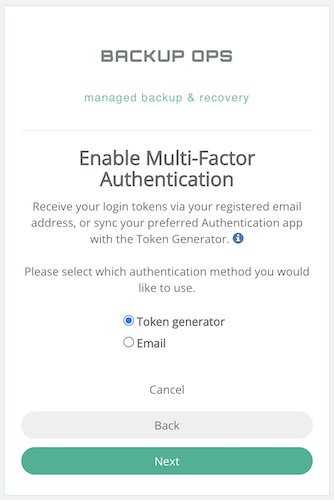 WholesaleBackup Web Console: Multi-Factor Authentication ...